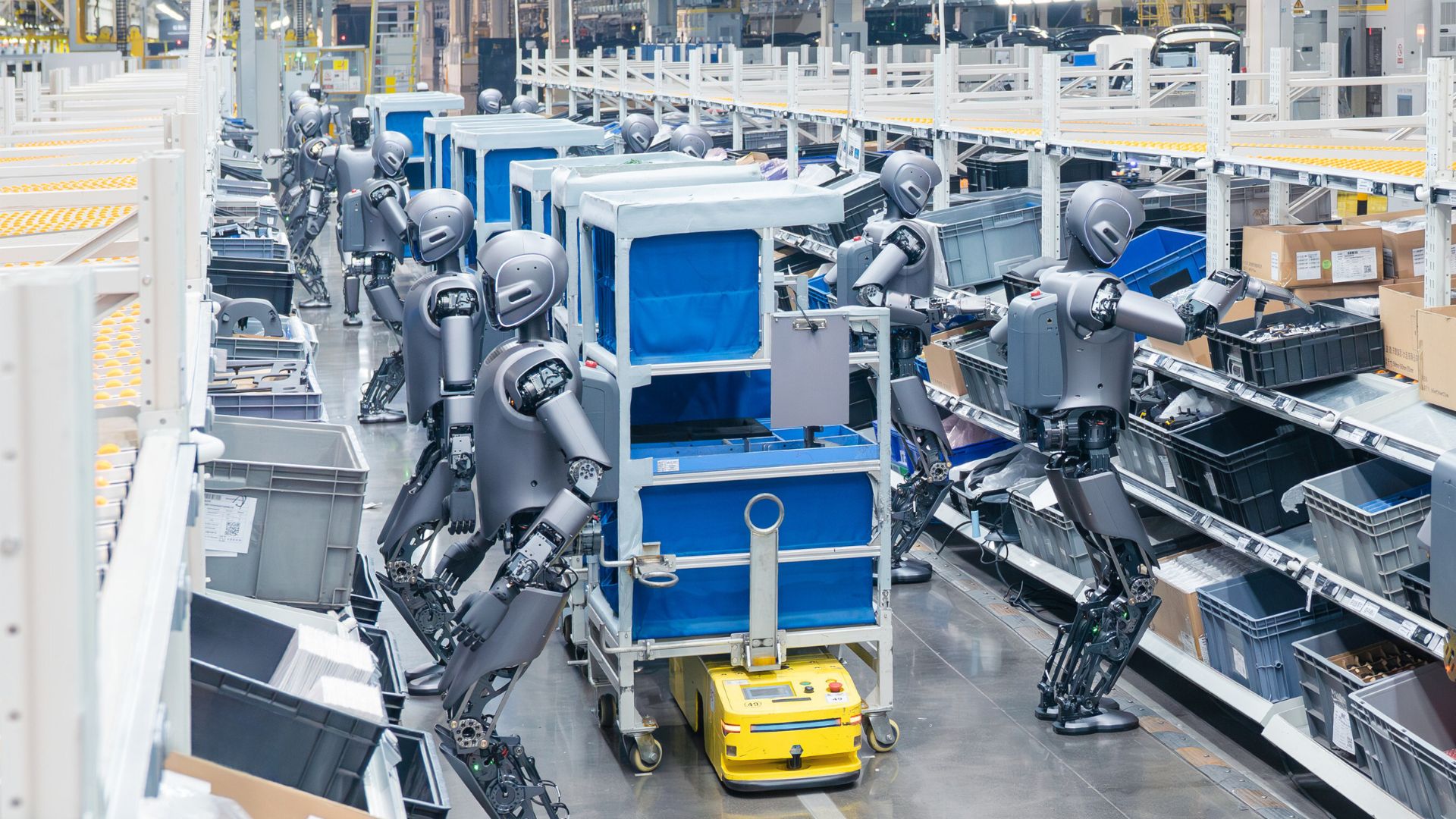 China: World-first multi-humanoid robot coordination in factories