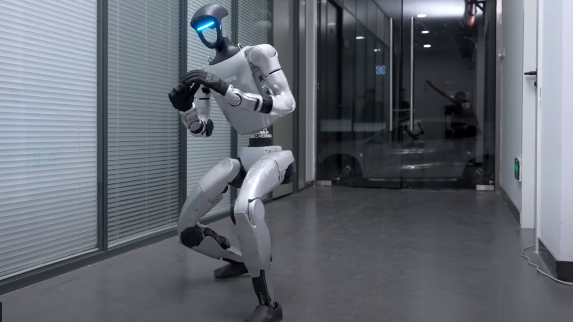 Video: China's humanoid robot kicks baton mid-spin with 720-degree turn