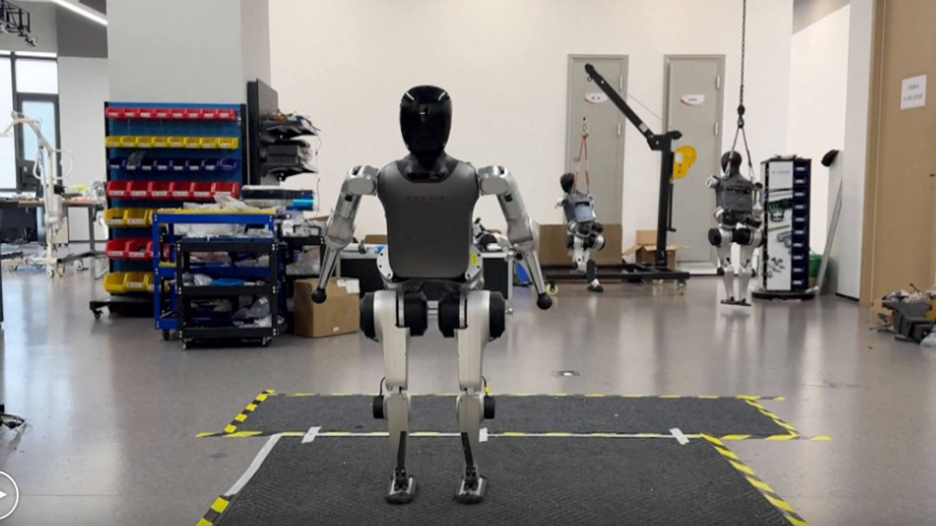 China startup's new humanoid robot can perform continuous backflips