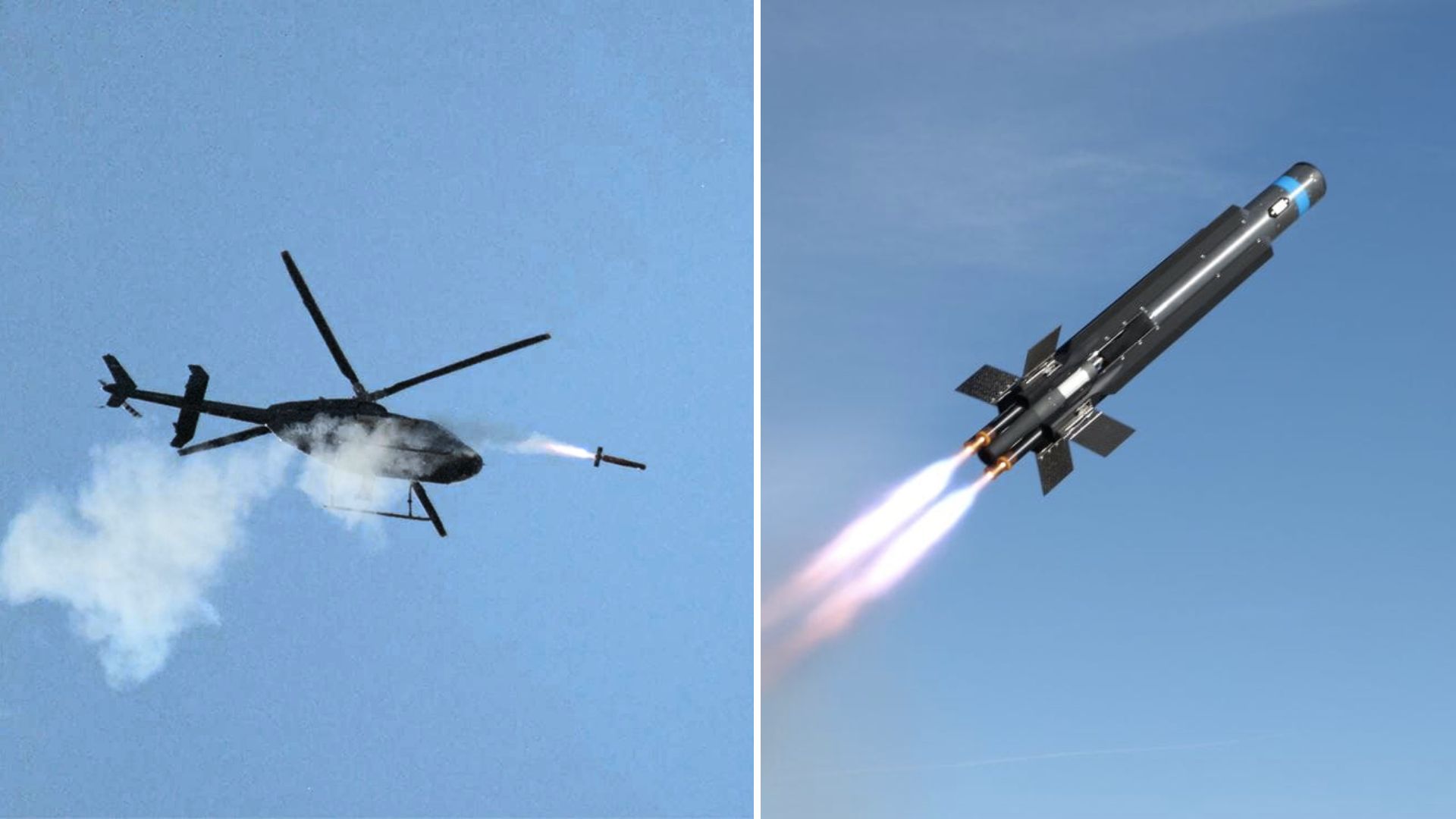 US firm's drone destroyer with rocket motor launched from chopper