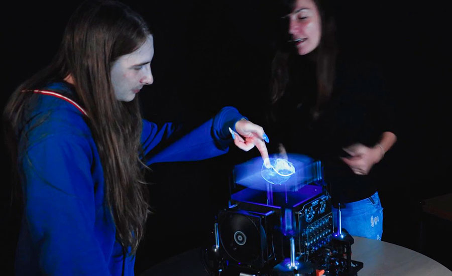 Scientists create world-first touchable 3D holograms that float in air