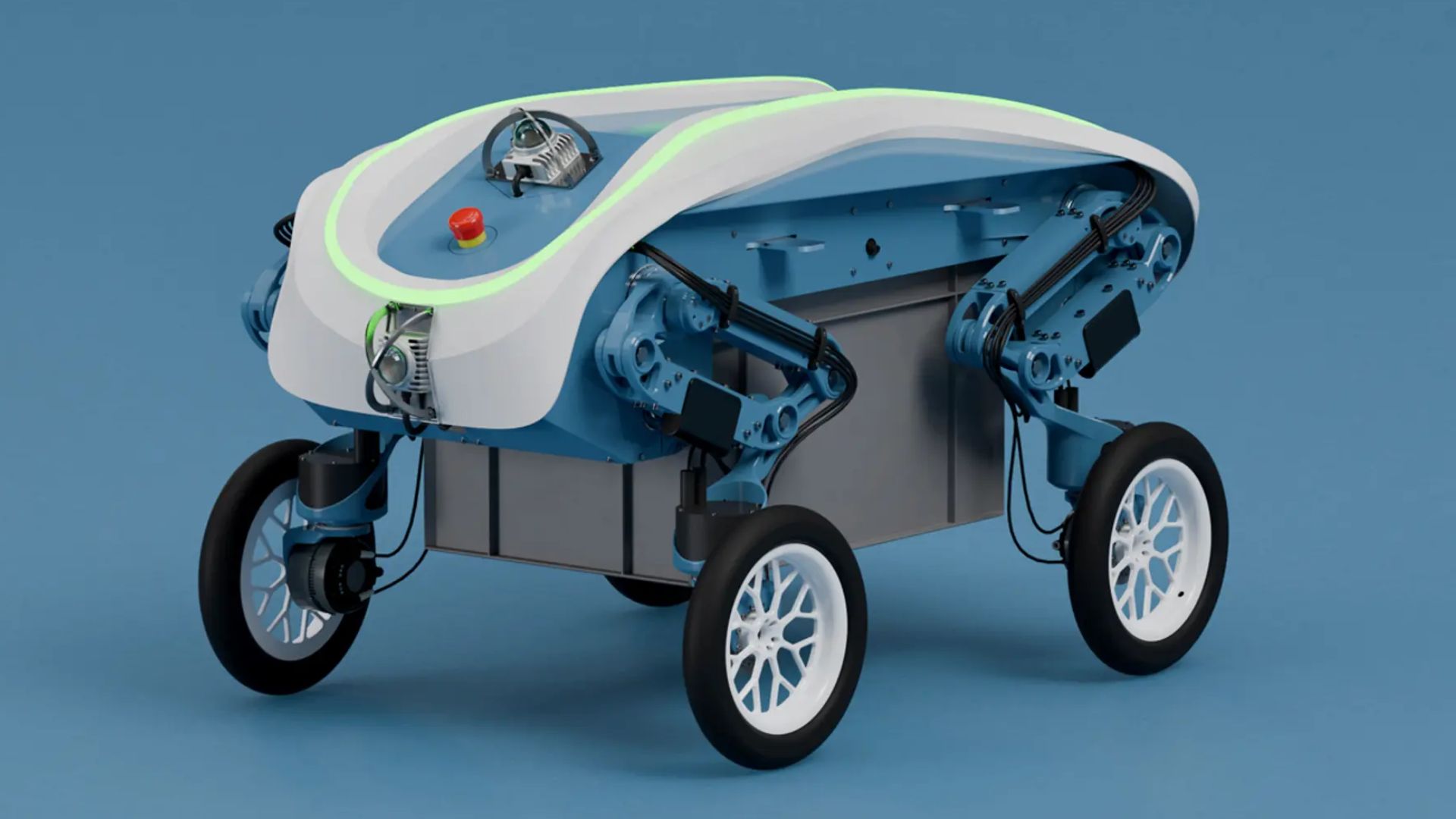 LEVA robot autonomously lifts, transports heavy cargo with wheels, legs