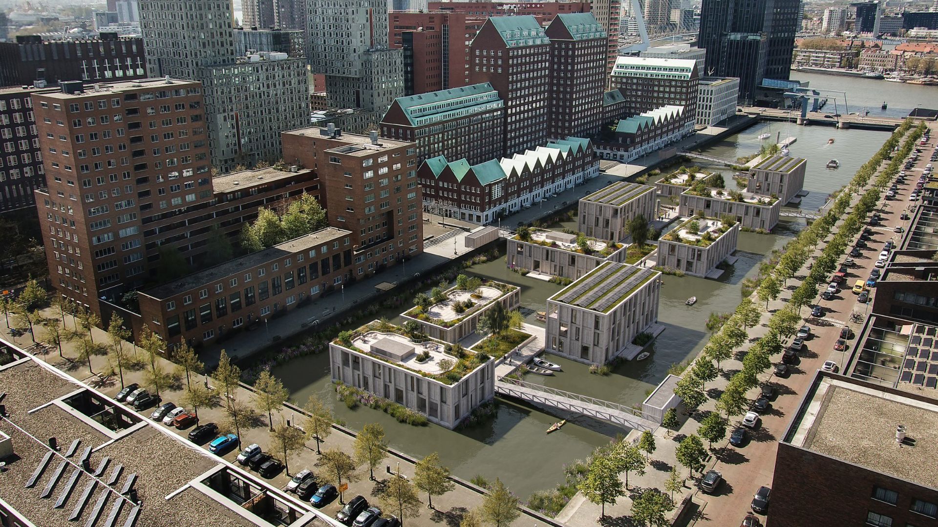 Rotterdam set to host Europe’s largest floating housing project