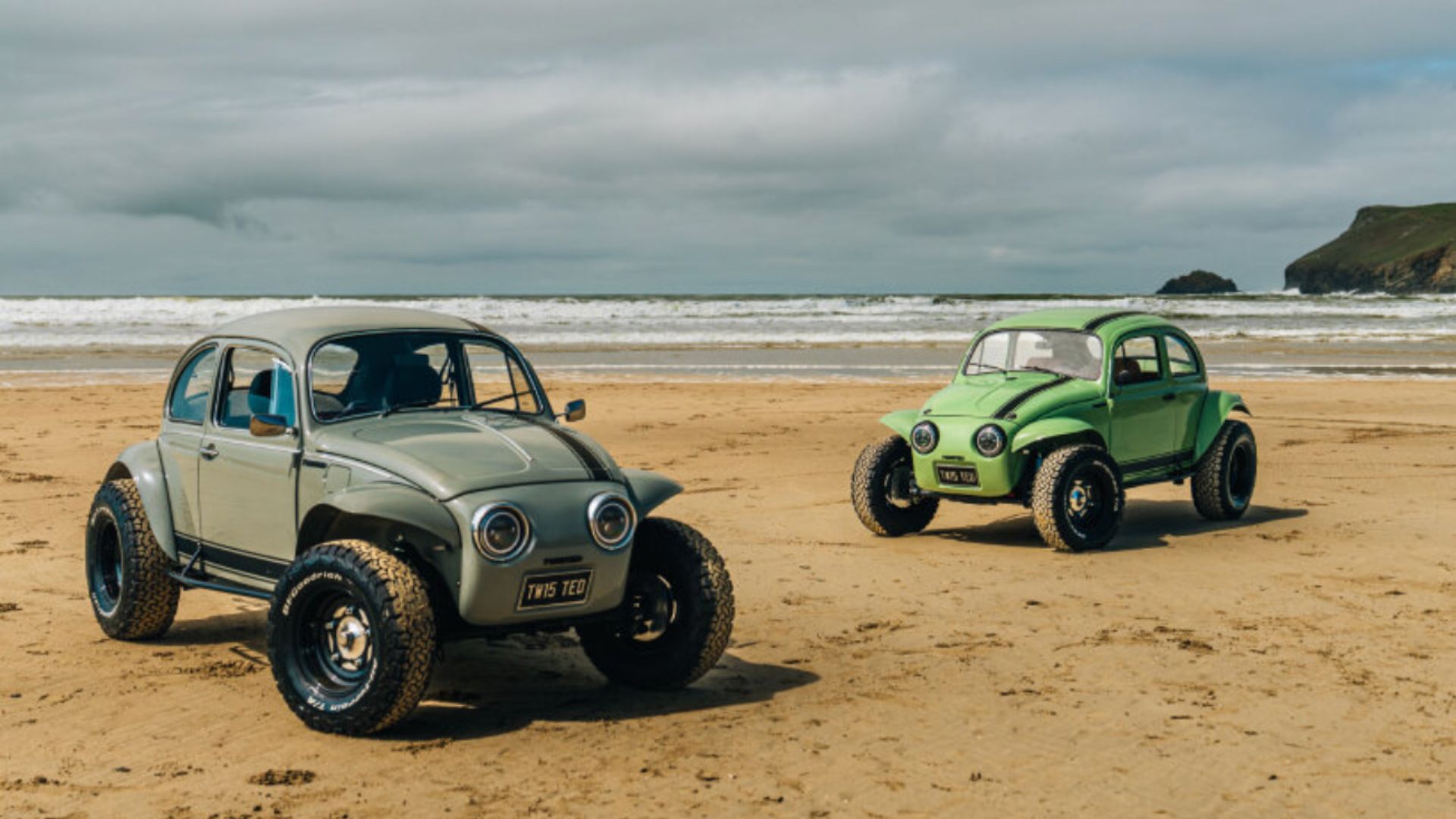 UK firm handcrafts rugged Beetle car for extreme desert trails