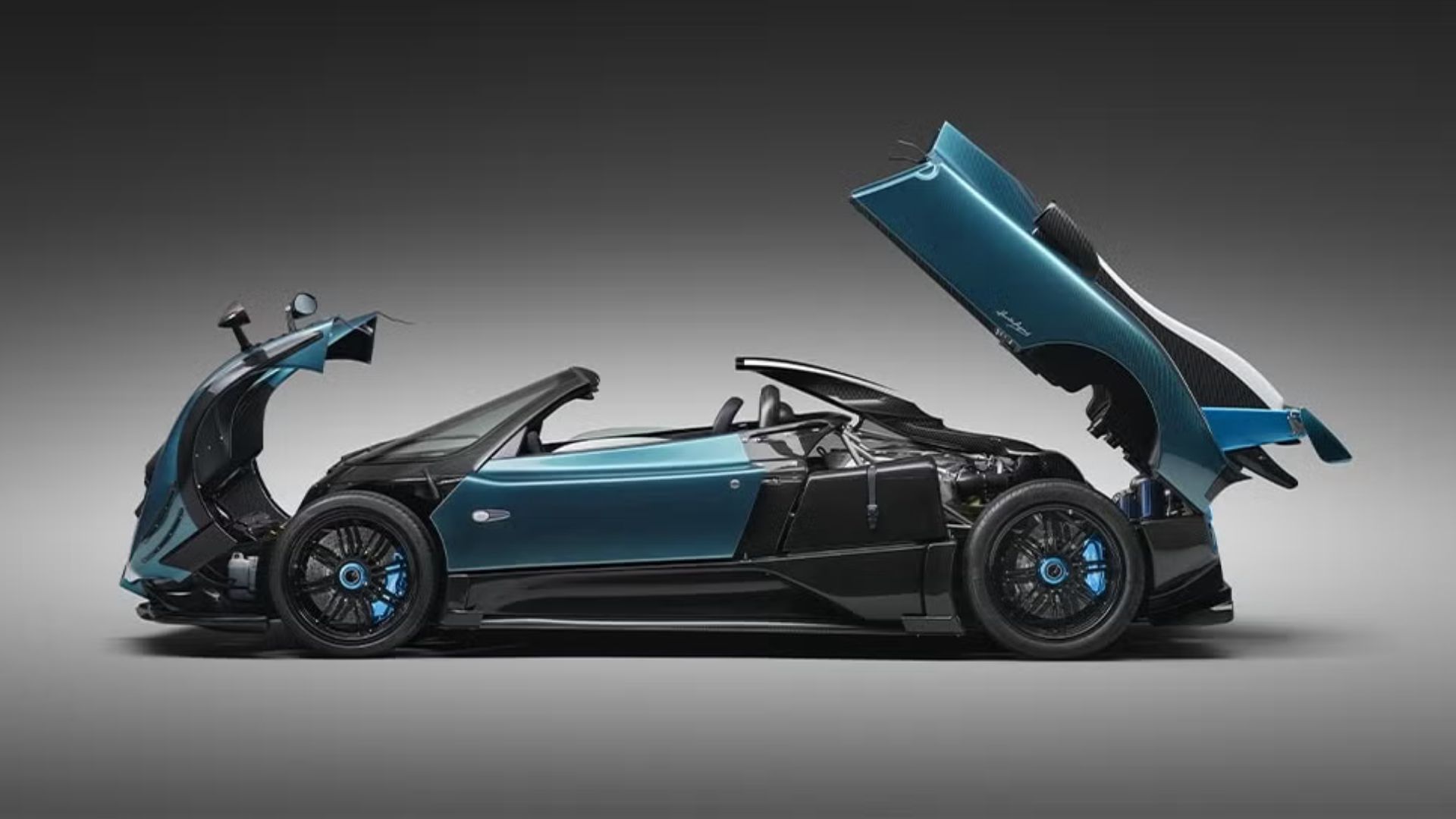 New Pagani Zonda V-12 supercar takes design cues from fighter jets