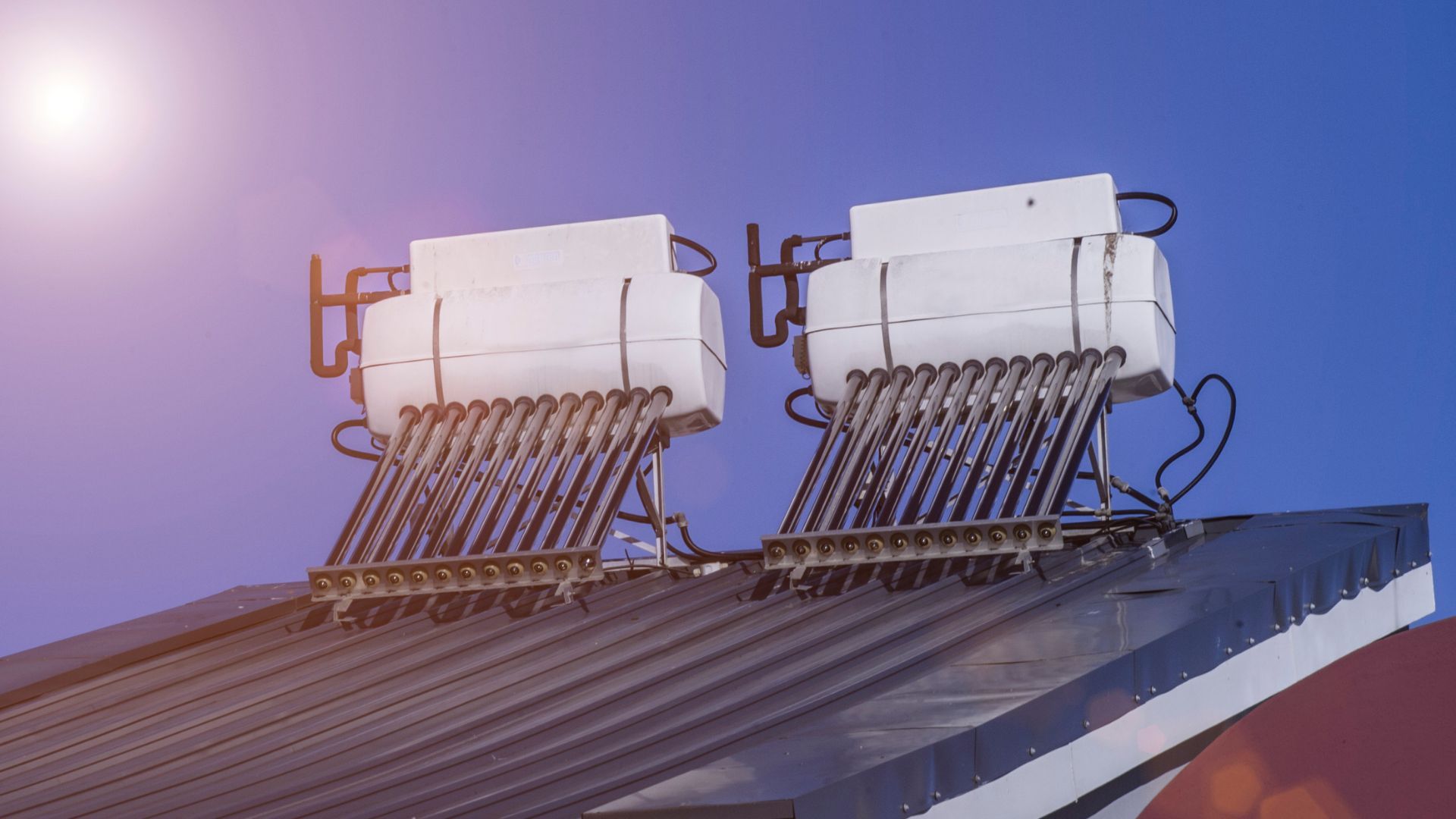 Solar geyser turns sand into energy storage system, cuts hot water costs