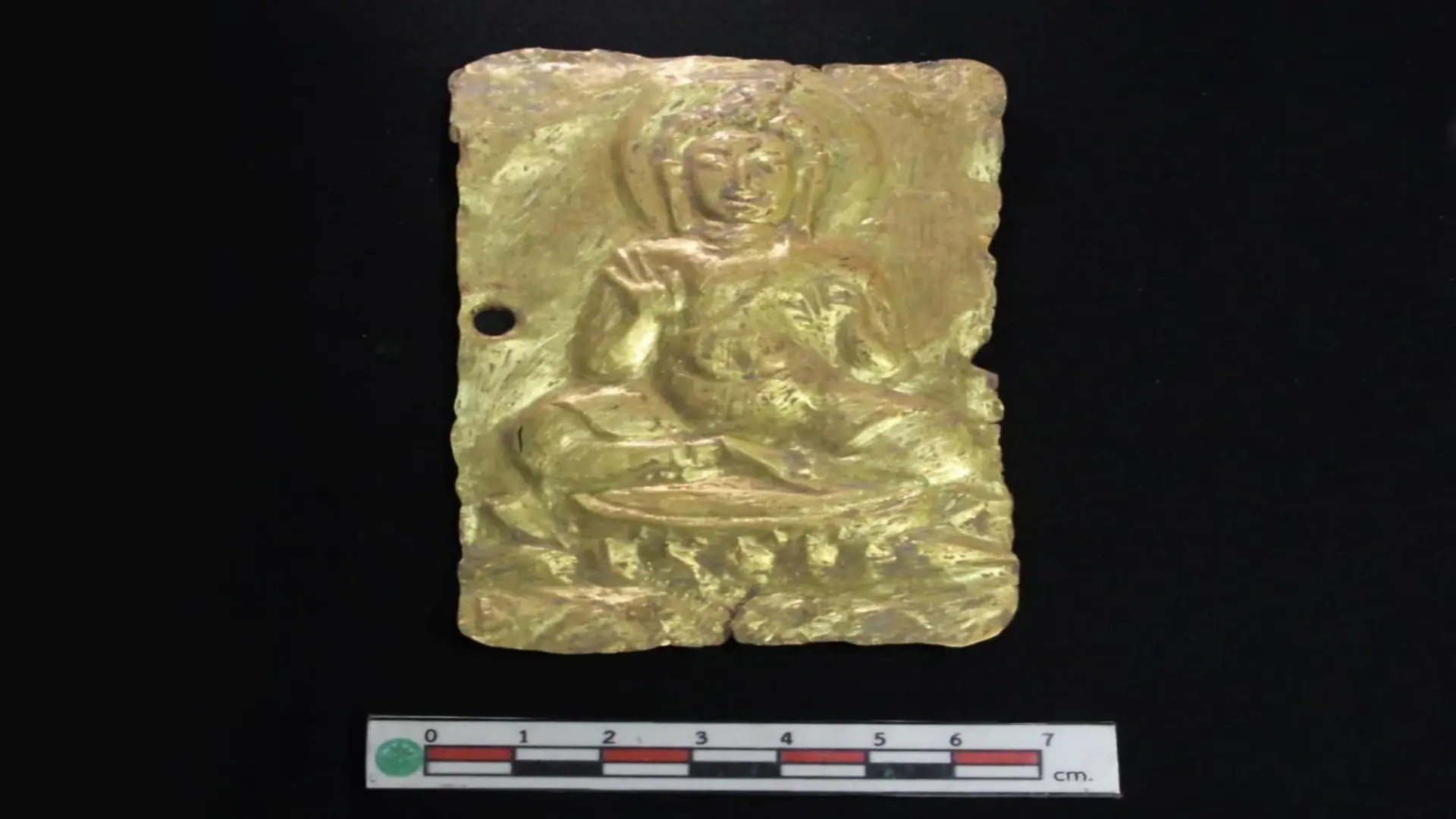 Stunning 1,300-year-old gold treasures found beneath Buddhist temple