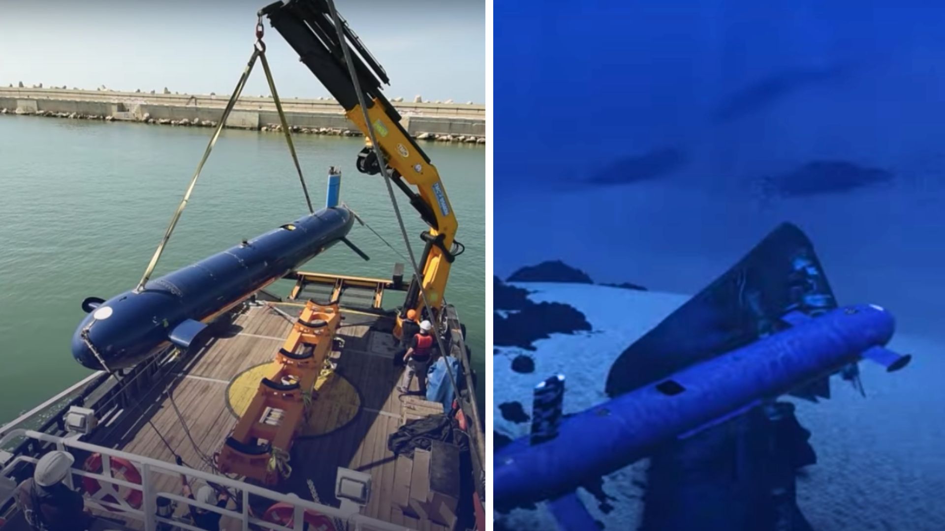 40-ft drone submarine masters sea combat, carries extensive payloads