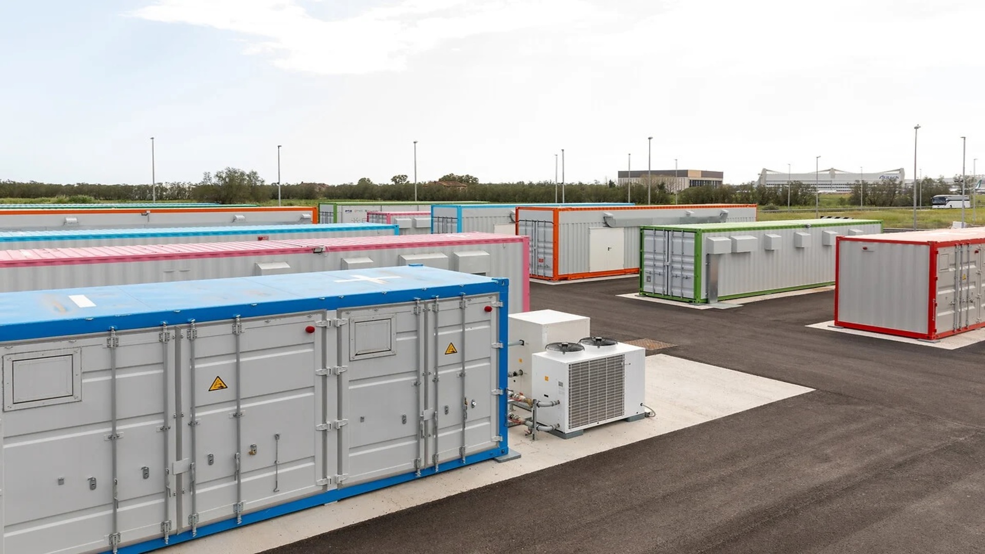 Italy's largest airport uses recycled EV batteries for power