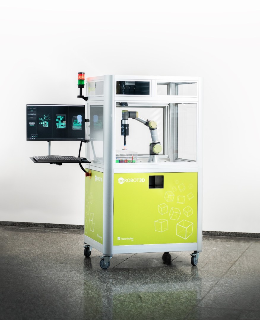 Fastest-ever robot 3D scanner sees transparent objects in 1.5 seconds