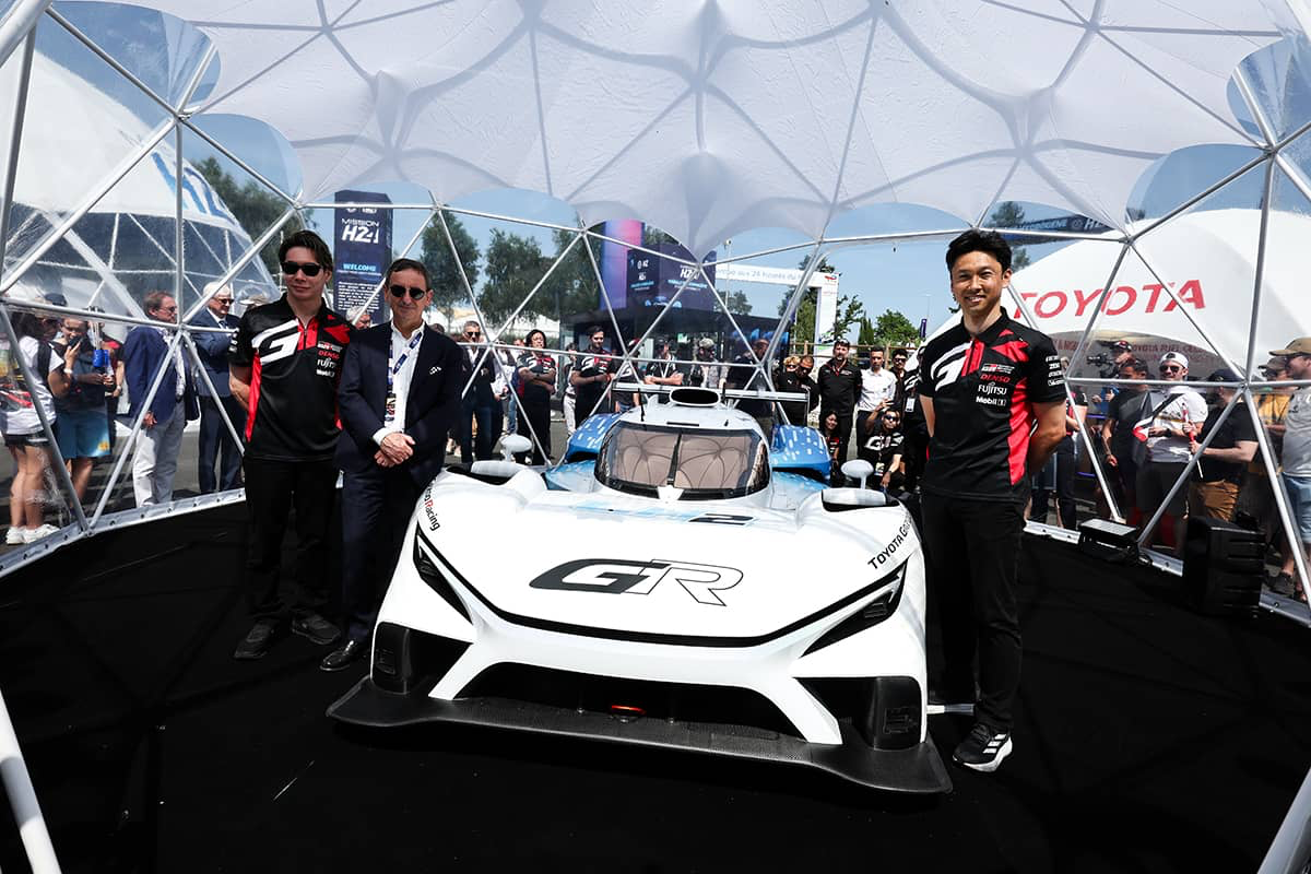Toyota’s new hypercar runs on liquid hydrogen, debuts at Le Mans