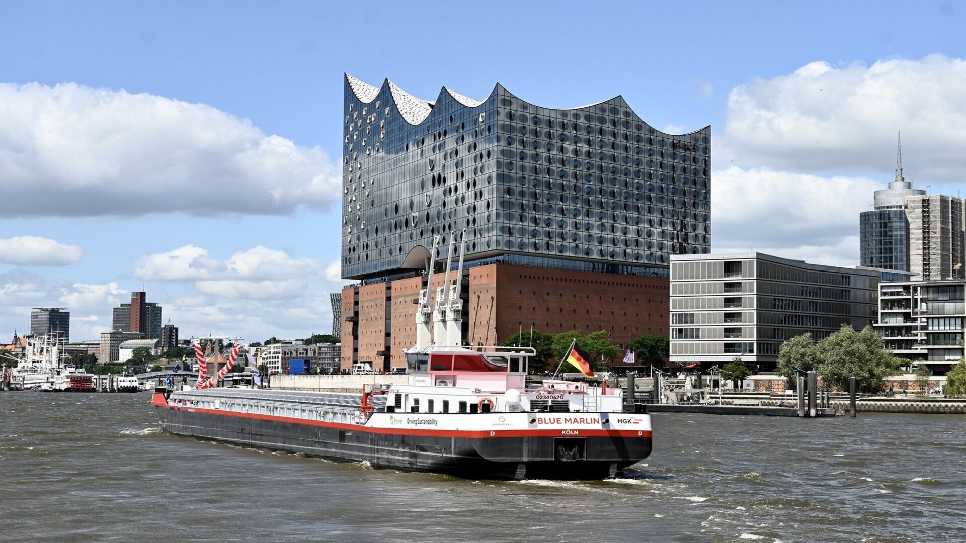 World’s first inland solar ship to glide on sun power with 192 panels