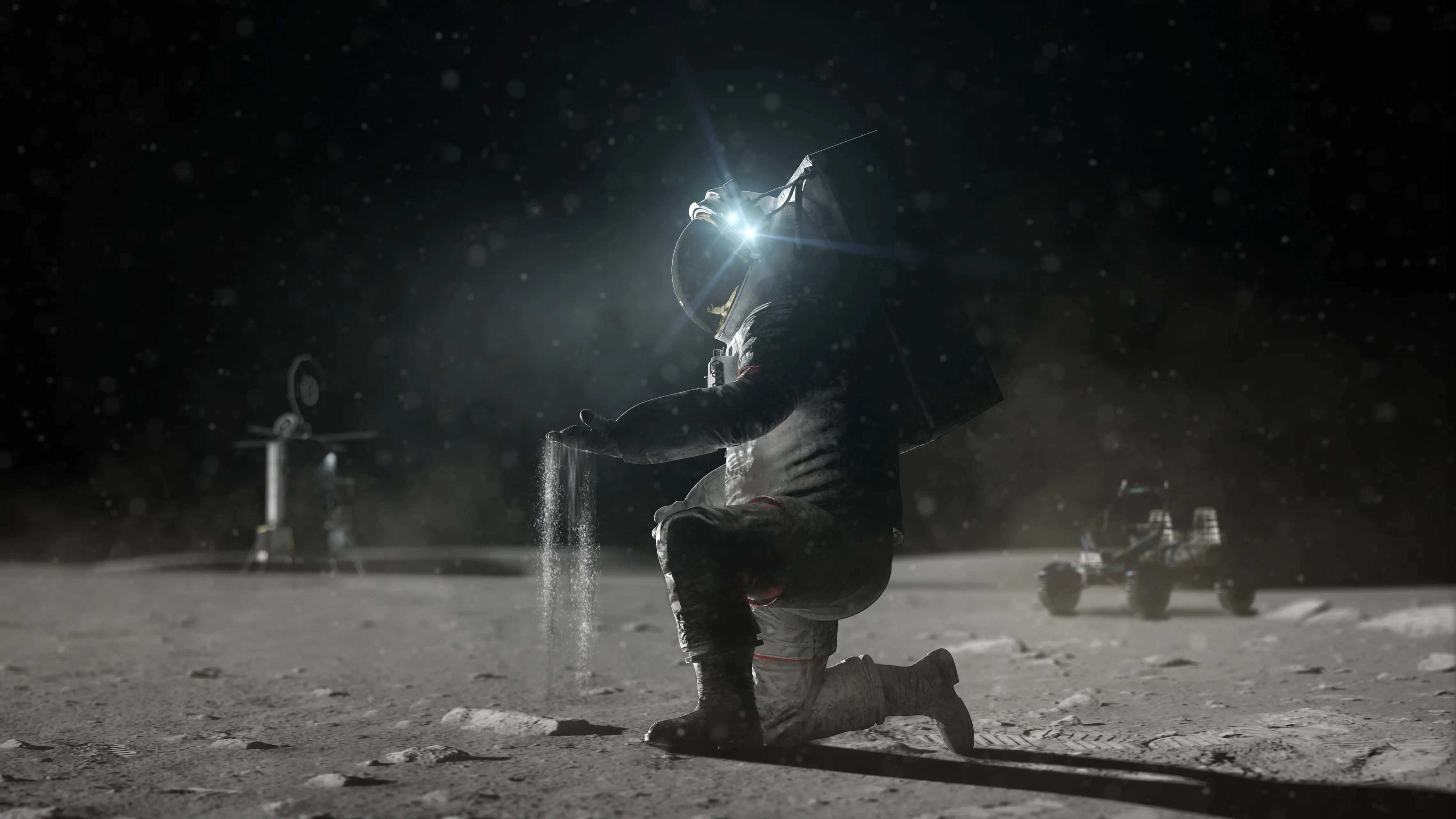 Why lunar regolith is the key to construction on the moon