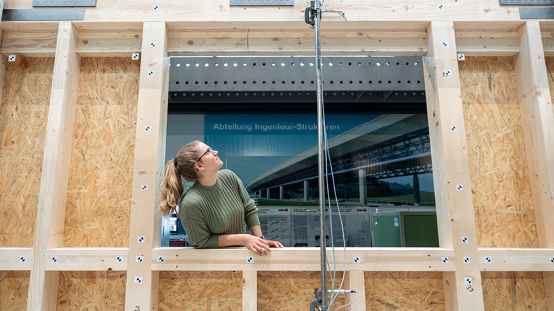 Wooden walls can withstand 100 kilonewtons of pressure, research finds