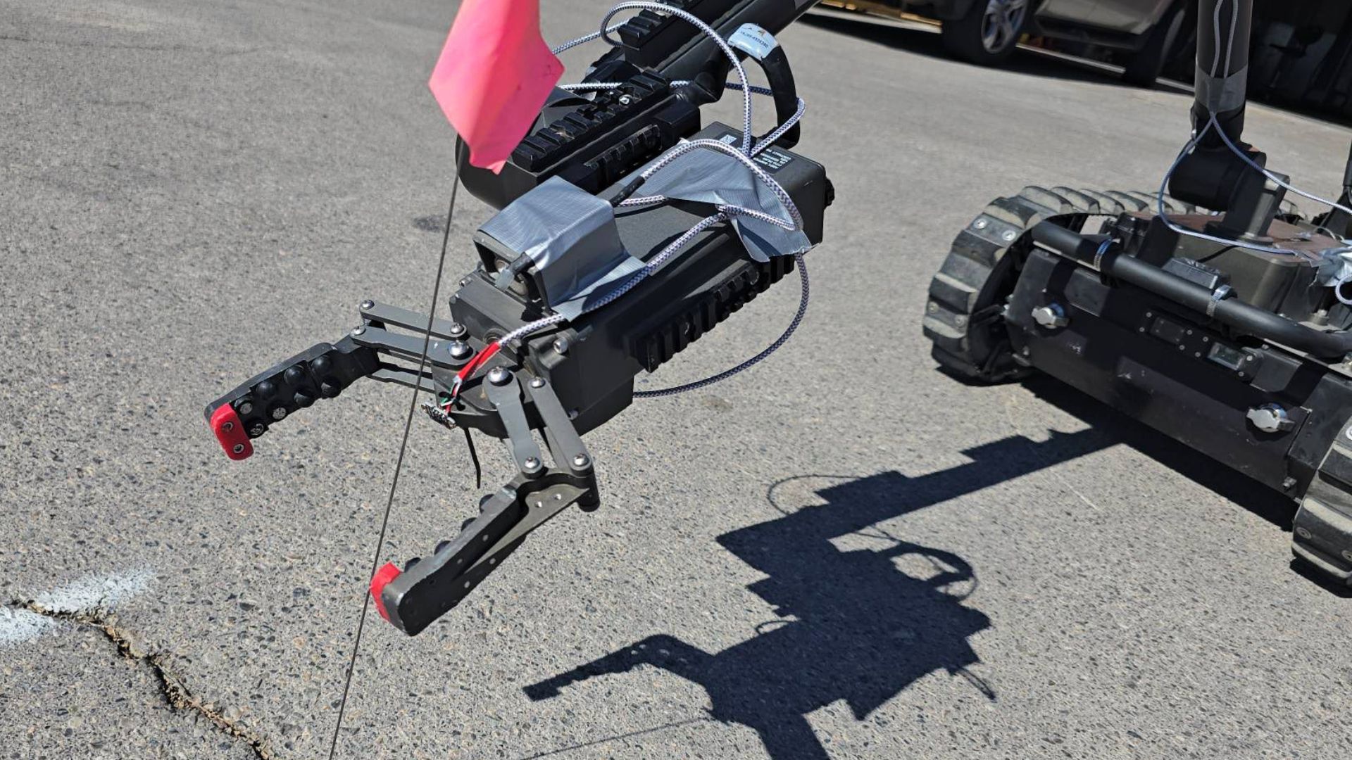 School project becomes US Air Force robot to defuse deadly bombs