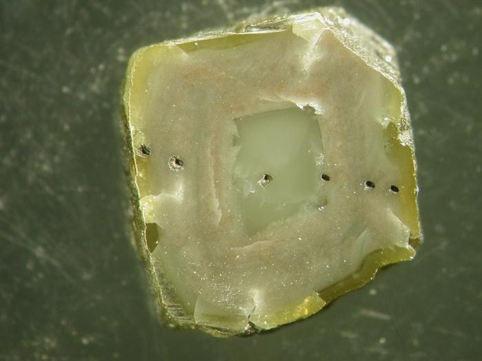 Diamonds reveal first natural evidence of deep mantle metal alloys