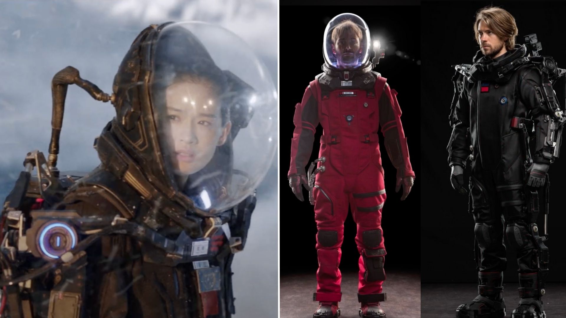 7 space suits mixing futuristic style with functional design