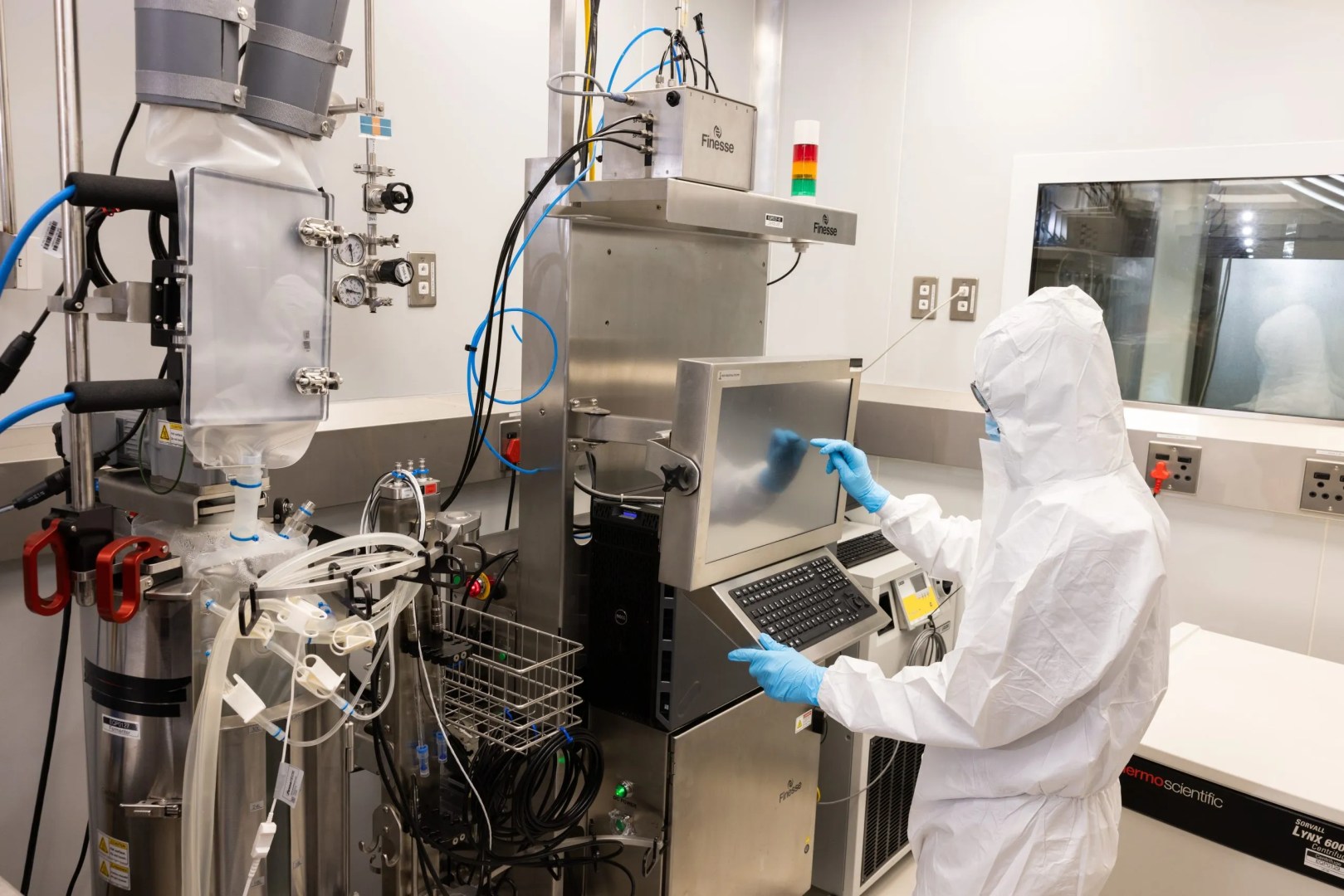 How engineers shrunk the vaccine plant