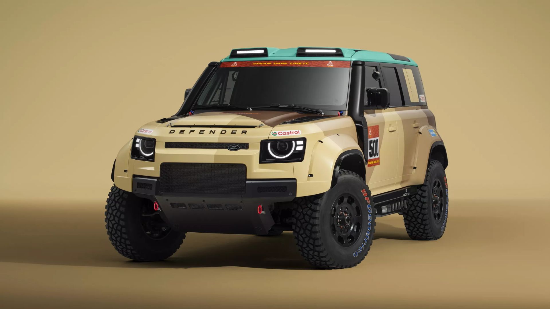 Land Rover Defender to tackle 3,106-mile Dakar Rally with 35-inch tires