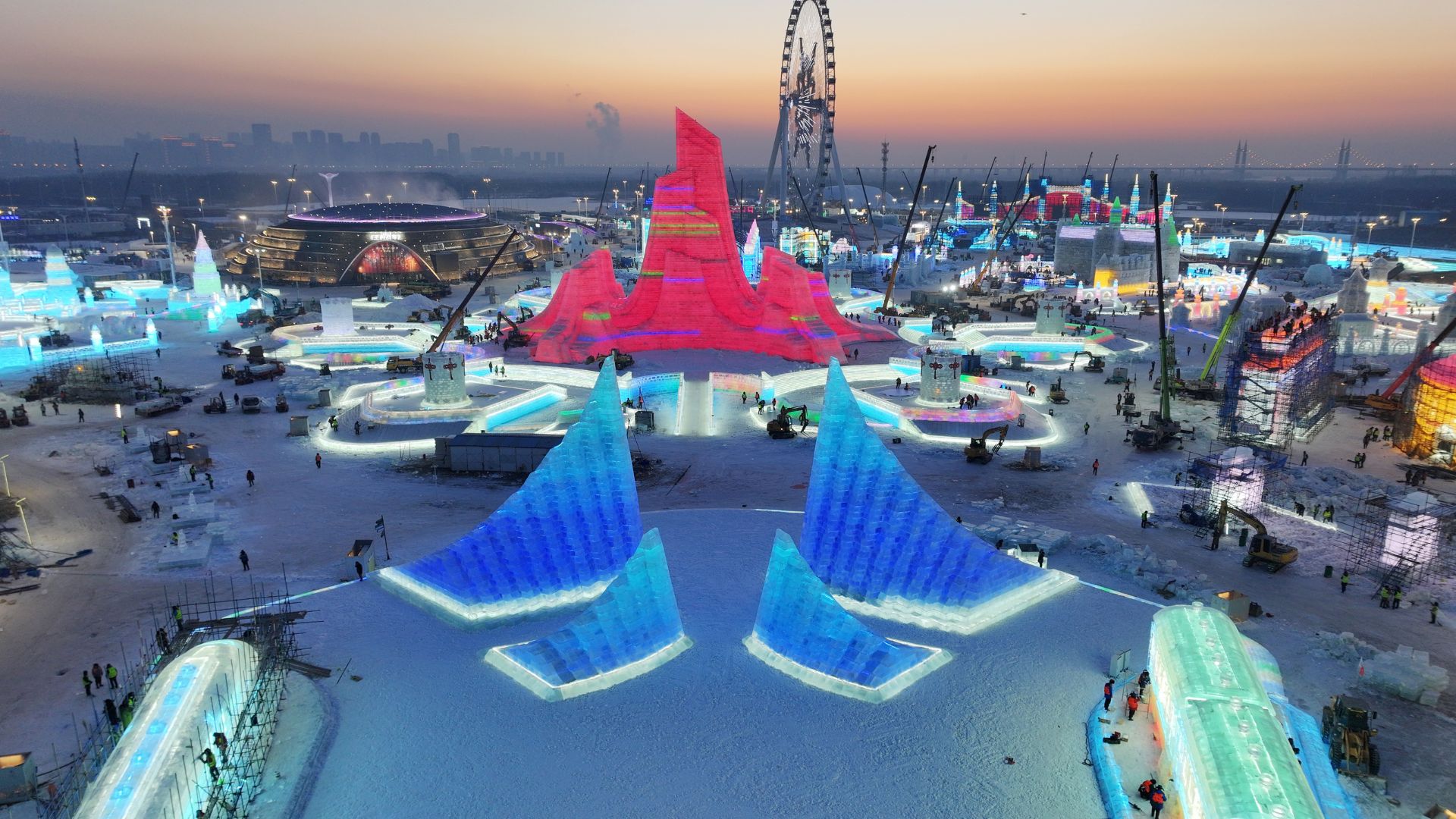 China to unveil world’s biggest ice and snow theme park this winter