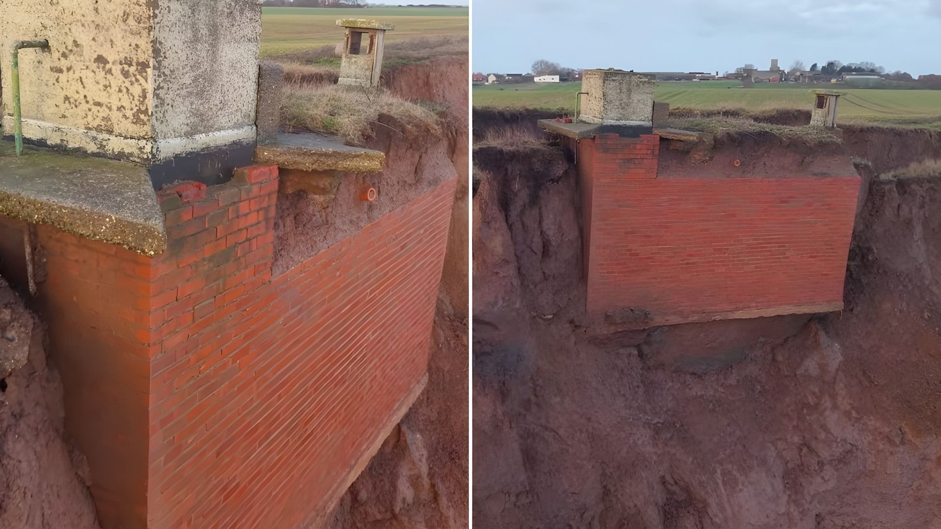 UK Cold War nuclear bunker about to collapse as waves erode coast