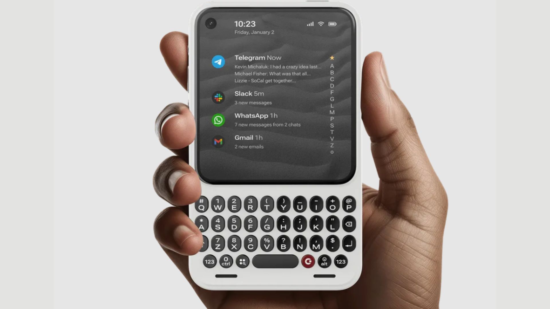 Clicks unveils BlackBerry-style keyboard phone for work-focused users
