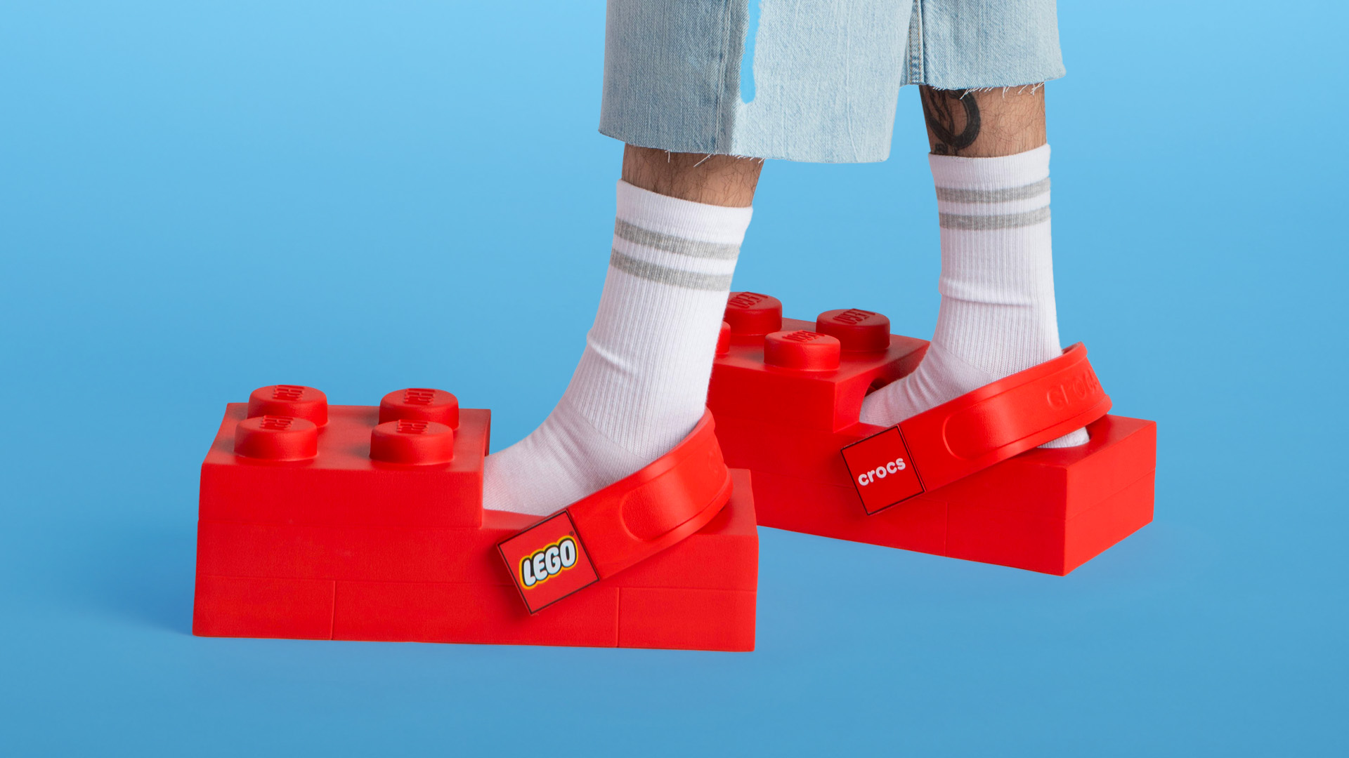 LEGO turns its iconic bricks into wearable Crocs