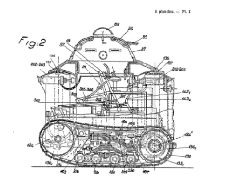 France's wild 1940s centipede tank that stayed on paper