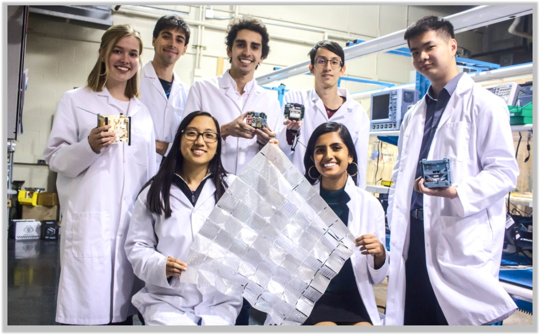 US students deploy world’s first free-flying light sail in space