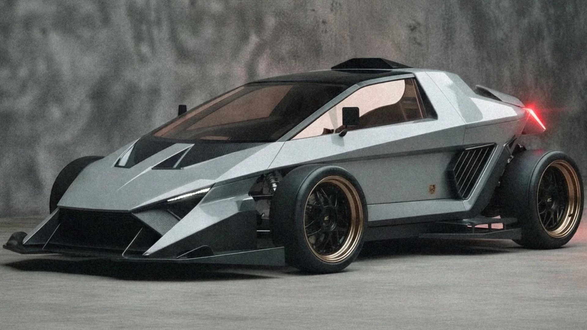 Batmobile-grade design meets exposed mechanical supremacy in AC Buggy