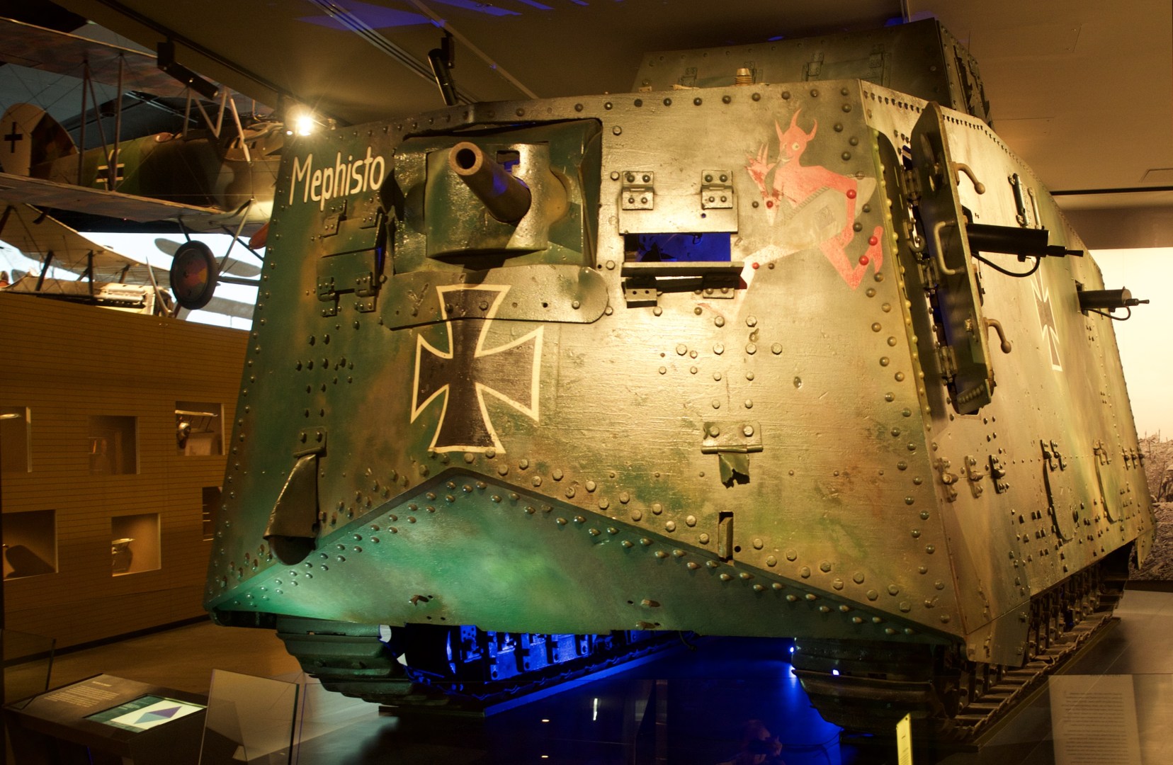 Evolution of tanks from World War I to World War II
