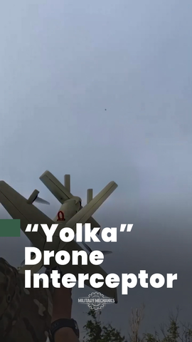 Russia’s “Yolka” Drone Interceptor