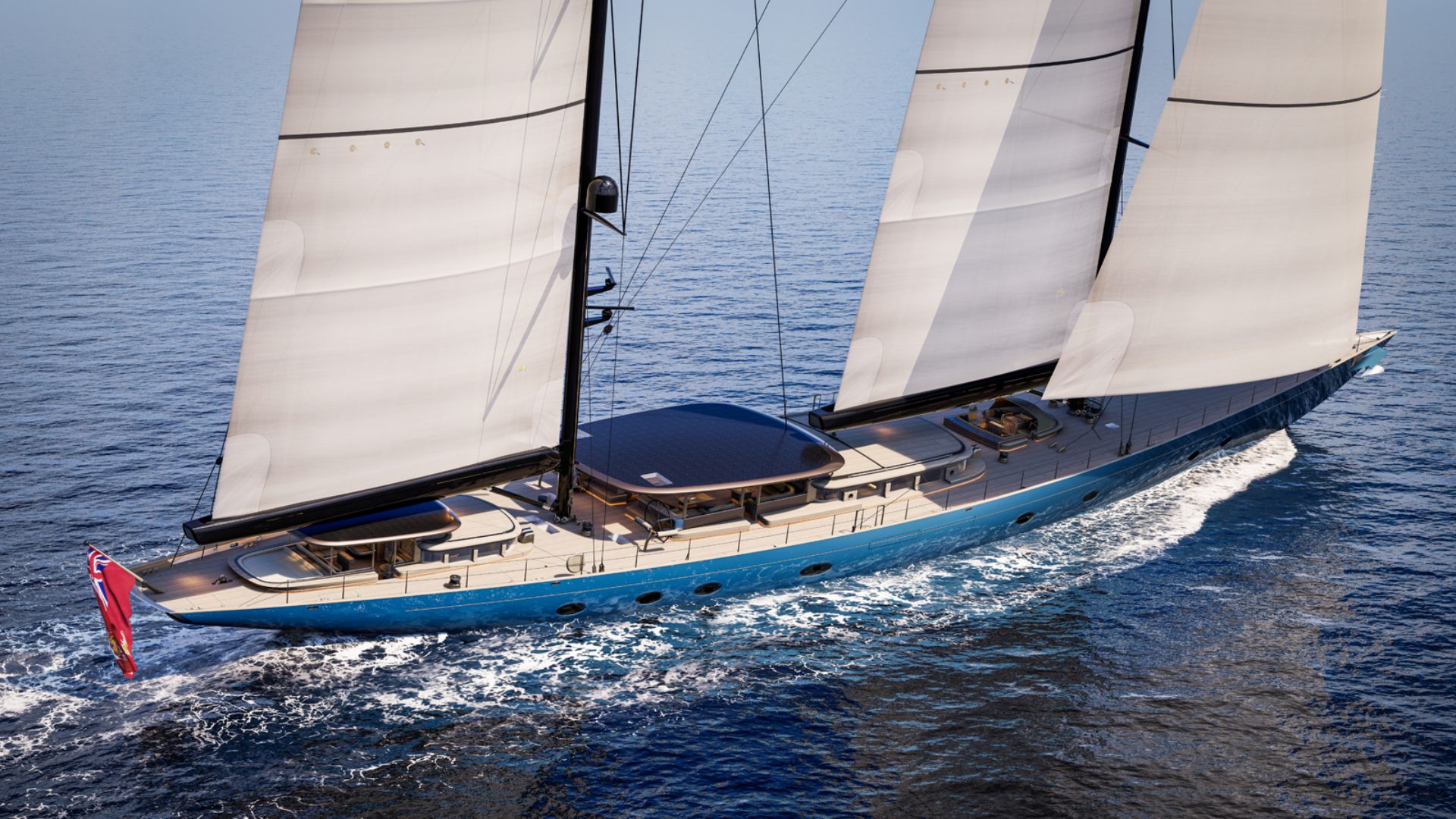 230-foot superyacht uses renewable energy for unlimited ocean travel